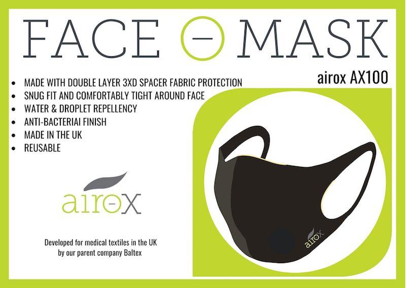 Airox TM Face Masks - Premium Textile Face Mask – Airospring